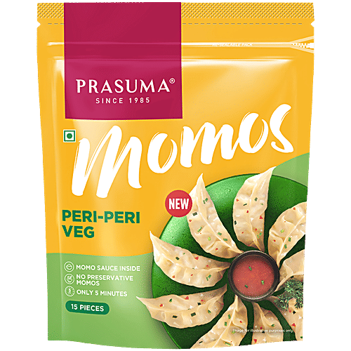 Buy Prasuma Peri Peri Veg Momos Online at Best Price of Rs 234 - bigbasket