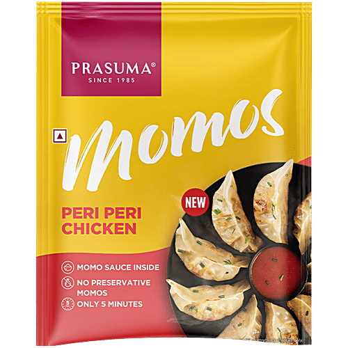 Buy Prasuma Peri Peri Chicken Momos Online at Best Price of Rs 189 ...