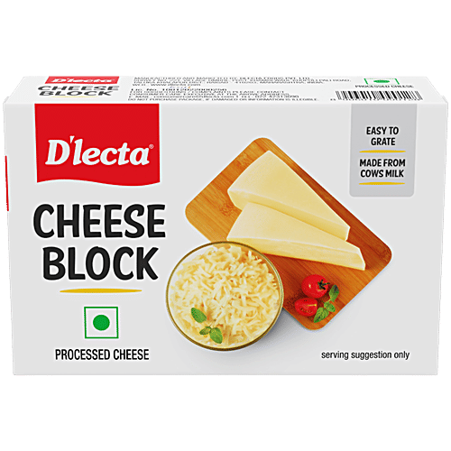 Buy D'lecta Processed Cheese Block Online at Best Price of Rs 118.9 ...