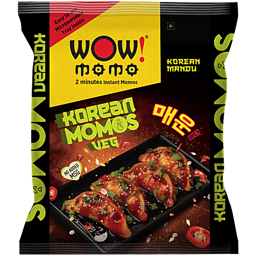 Buy Wow! Momo Veg Korean Momos Online at Best Price of Rs 79.6 - bigbasket