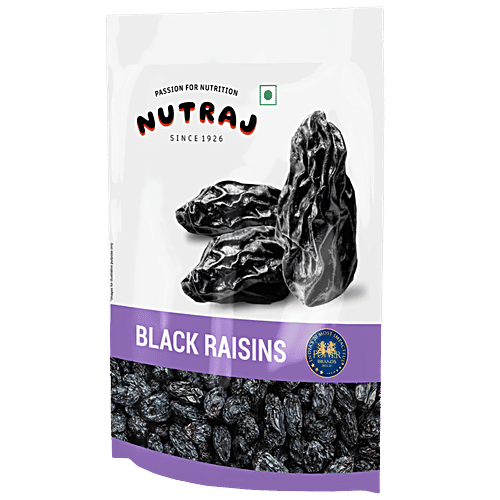 Buy Nutraj Black Raisin Online at Best Price of Rs 179 - bigbasket