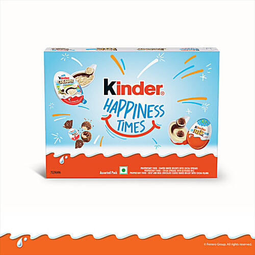 Buy Kinder Happiness Times - Assorted Gift Pack Online at Best Price of ...