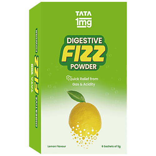 Buy Tata 1mg Digestive Fizz Powder - Lemon Flavour Online at Best Price ...