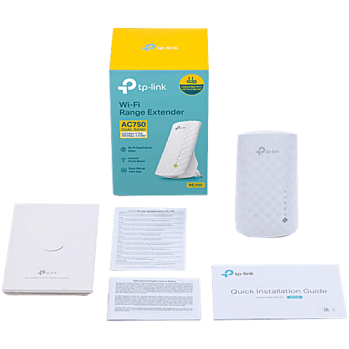 Buy Tp-Link AC750 Dual Band WiFi Mesh Range Extender (Smart Roaming ...