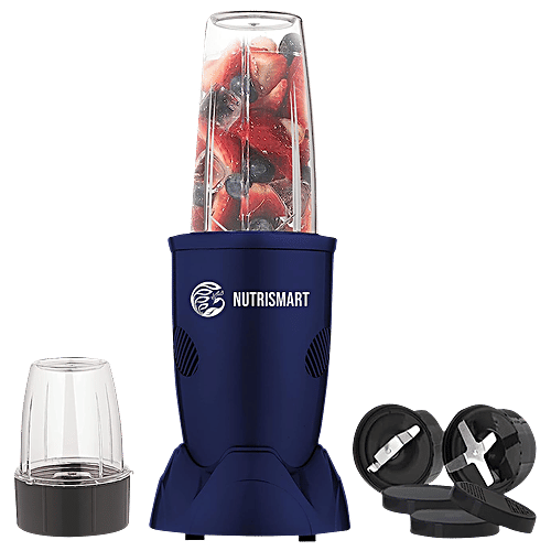 Buy Nutrismart NutriSmart Nutriblend 500 Watt 2 Jars Mixer Grinder ...