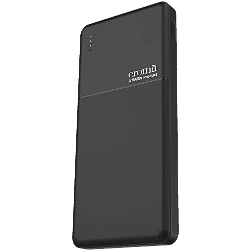Buy Croma CRSP225PBA040603 10000 mAh 22.5W Fast Charging Power Bank (2 ...