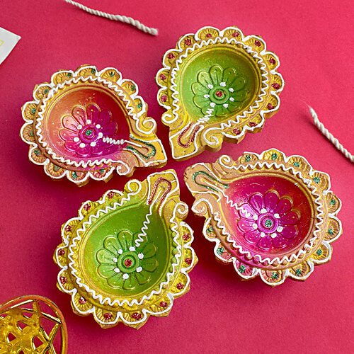 Buy Satvik Clay Diya - Model 2 Online at Best Price of Rs 99 - bigbasket