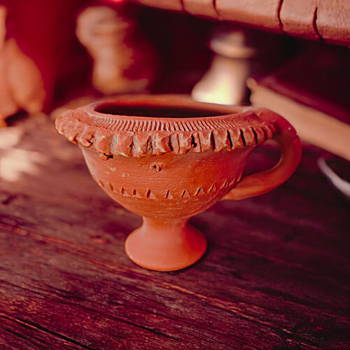 Buy House of Festivals Clay Dhunuchi - For Durga Puja Online at Best ...