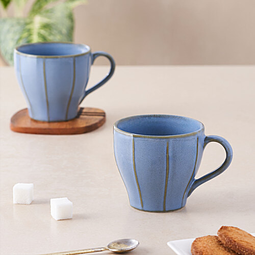 Buy bb home Earth Porcelain Blue Teacup Online at Best Price of Rs 299 ...