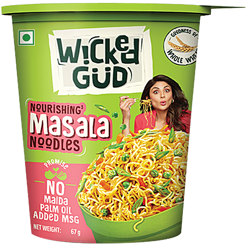Buy WickedGud Nourishing Masala Cup Noodles Online at Best Price of Rs ...
