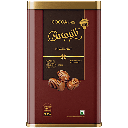 Buy Barquillo Cocoa Melts Hazelnut Chocolate Online at Best Price of Rs ...