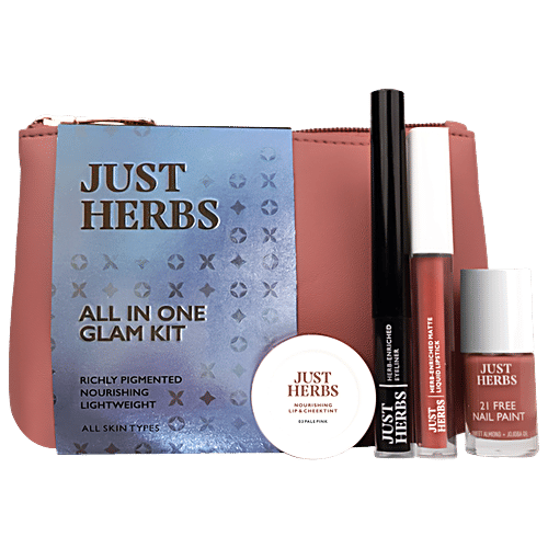 Buy Just Herbs All In 1 Glam Kit Online at Best Price of Rs 599 - bigbasket