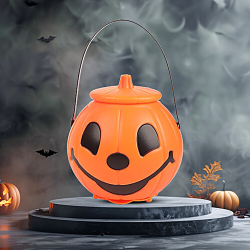 Buy DP Halloween Pumpkin Treat Bucket Online at Best Price of Rs 199 ...