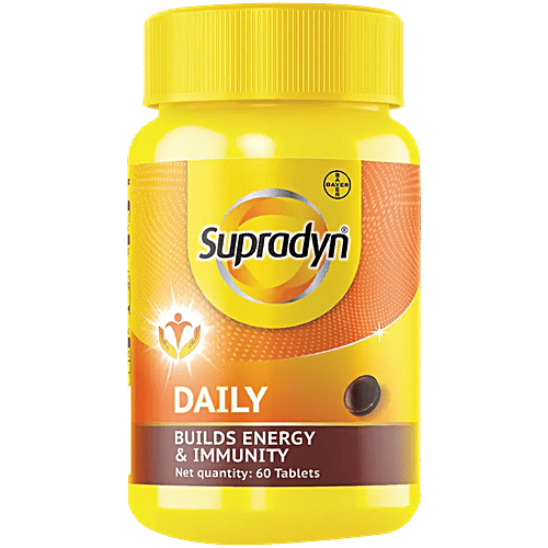 Buy Supradyn Daily Multivitamin For Men & Women - Daily Immunity & 2X ...