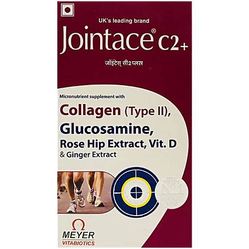 Buy Jointace C2 Plus Tablet With Collagen Type II, Glucosamine, Rosehip ...