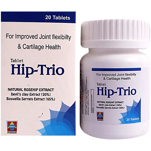 Buy Hip-Trio Tablet With Rosehip Extract For Joint Health Online at ...
