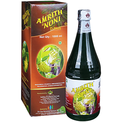Buy Amrith Noni D Plus Liquid - Helps Manage Blood Sugar Levels In ...