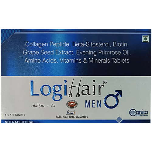 Buy Logihair Men Tablet - Multivitamin Supplement Online at Best Price ...