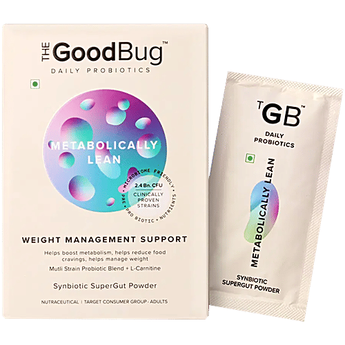 Buy The Good Bug Metabolically Lean Daily Probiotics Powder - For ...
