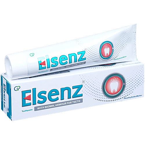 Buy Elsenz Toothpaste With Biomin, Armour For Teeth Online at Best ...