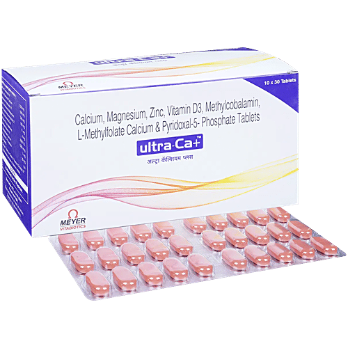 Buy Ultra-Ca Plus Calcium Tablet Online at Best Price of Rs null ...