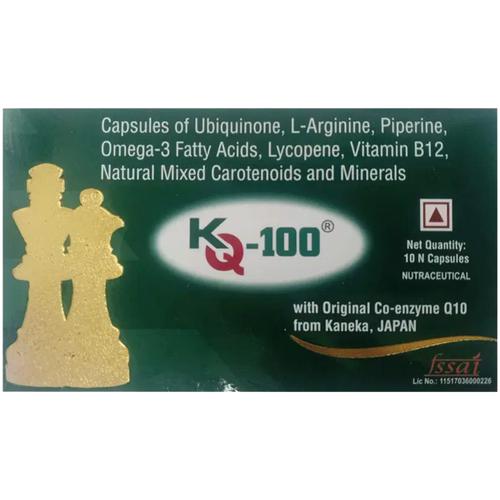 Buy Kq 100 Soft Gelatin Capsule Online at Best Price of Rs 682 - bigbasket