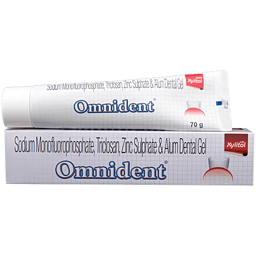 Buy Omnident Dental Gel With Xylitol - For Gum & Teeth Health Online at ...