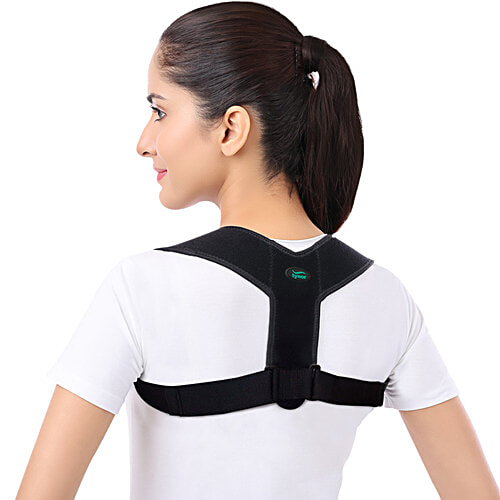 Buy Tynor Posture Corrector Sleek - Black, Universal Online at Best ...