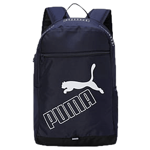 Buy Puma Phase Navy Polyester Solid Backpack - Medium Online at Best ...