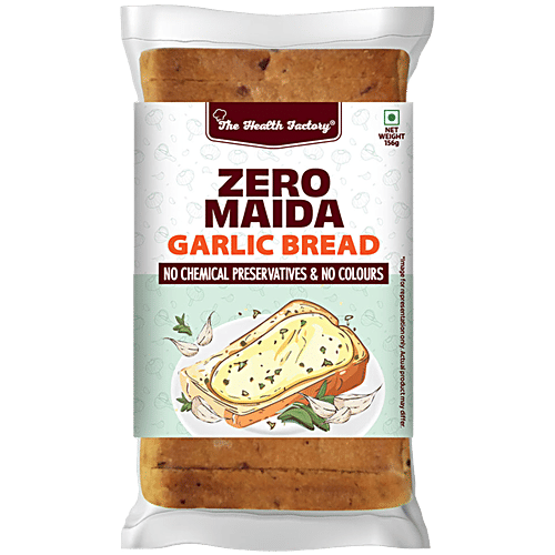 Buy The Health Factory Zero Maida Garlic Bread Online at Best Price of ...