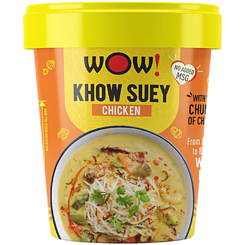 Buy Wow! Noodles Khow Suey Chicken Cup Noodles Online at Best Price of ...