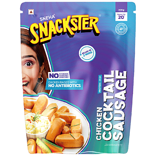 Buy Sneha Snackster Chicken Cocktail Sausage Online at Best Price of Rs ...