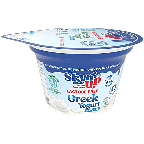 Buy Skyrrup Natural Greek Yogurt - Lactose Free Online at Best Price of ...