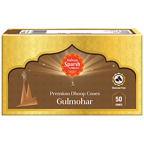 Buy Daivya Sparsh by bigbasket Charcoal Free Gulmohar Premium Dhoop ...