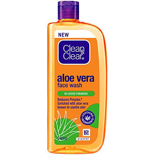 Buy Clean & Clear Aloe Vera Face Wash Online at Best Price of Rs 94 ...