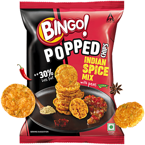 Buy Bingo! Indian Spice Mix Popped Chips Online at Best Price of Rs 37. ...