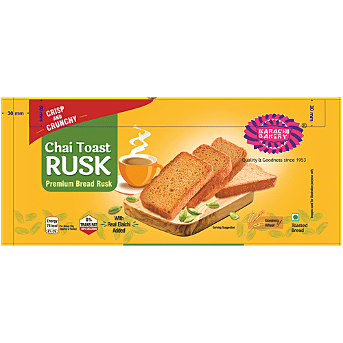 Buy Karachi Bakery Chai Toast Rusk Online at Best Price of Rs 75 ...