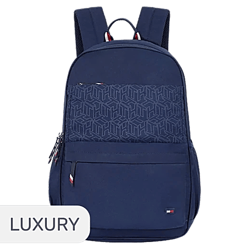 Buy Tommy Hilfiger by CLIQ Navy Nicobar Laptop Backpack - One Size Online at Best Price of Rs ...