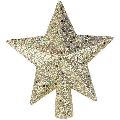 Buy DP Glitter Star Tree Topper - Golden Online at Best Price of Rs 29 ...