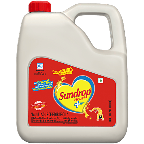 Buy Sundrop Heart Plus Rice Bran & Corn Oil Online at Best Price of Rs 774 - bigbasket