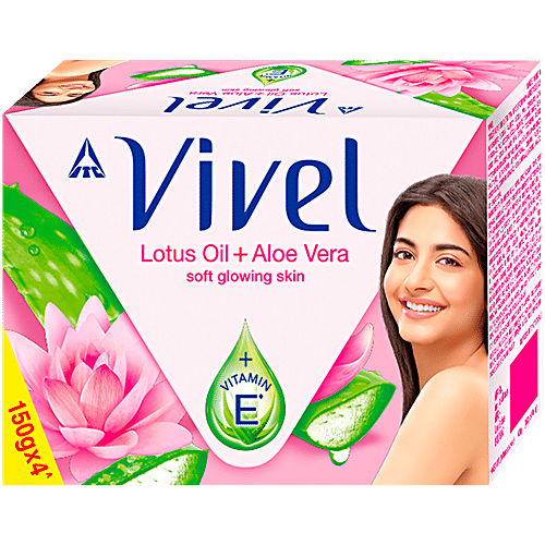 Buy Vivel Lotus Oil + Aloe Vera Soap Online at Best Price of Rs 169.79 - bigbasket