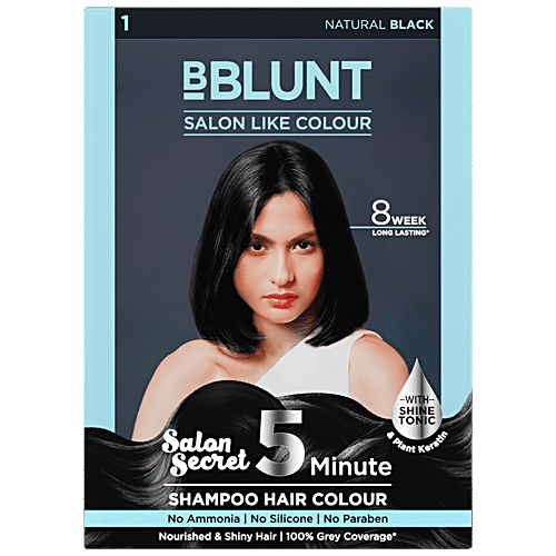 Buy Bblunt Salon Secret 5 Minute Shampoo Hair Colour Online at Best ...