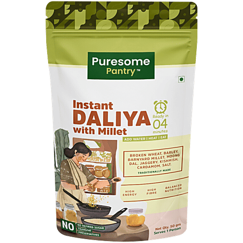 Buy Puresome Pantry Instant Daliya With Millet Online at Best Price of ...