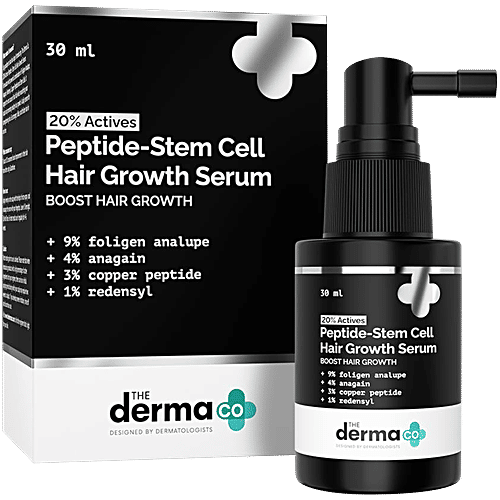 Buy The Derma Co 20% Actives Peptide-Stem Cell Hair Growth Serum Online ...