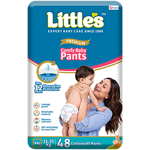 Buy Little's Comfy Baby Diapers - XXL, 15-25 kg Online at Best Price of ...