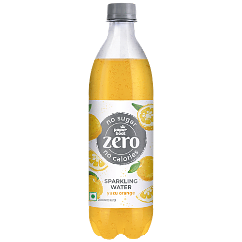 Buy Paper Boat Zero Yuzu Orange Sparkling Water Online at Best Price of ...
