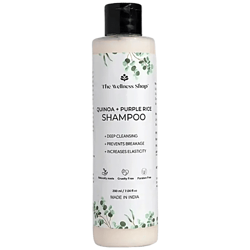 Buy The Wellness Shop Quinoa Purple Rice Shampoo Online at Best Price ...