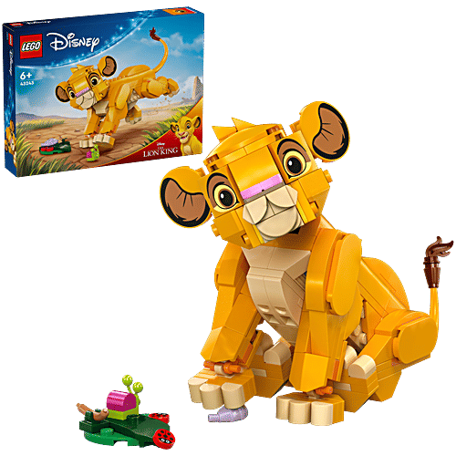 Buy LEGO Disney Simba The Lion King Cub Fun Gift Idea - 43243, 222 ...