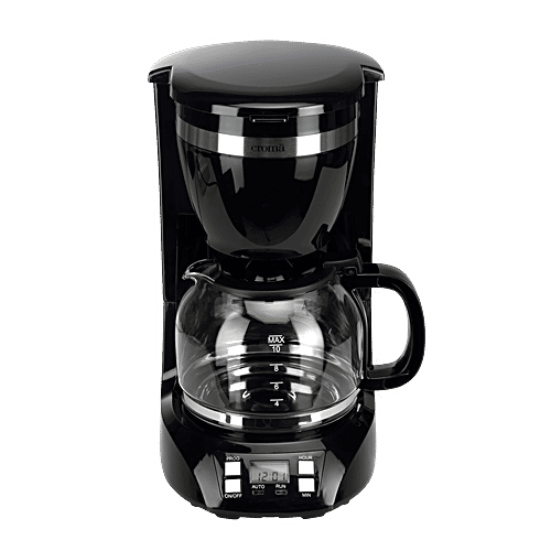 Buy Croma 900 Watt 10 Cups Manual Espresso Coffee Maker With Keep Warm ...