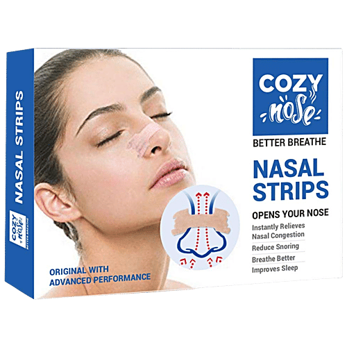 Buy Cozy Nose Better Breathe Nasal Strips Online at Best Price of Rs ...
